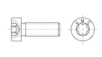 Hexalobular socket cheese head screws | expometals