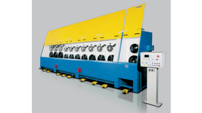 Sictra non-slipping rod breakdown machine for copper and aluminium ...