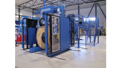 Reel changing operations are faster and safer with Windak rewind lines ...