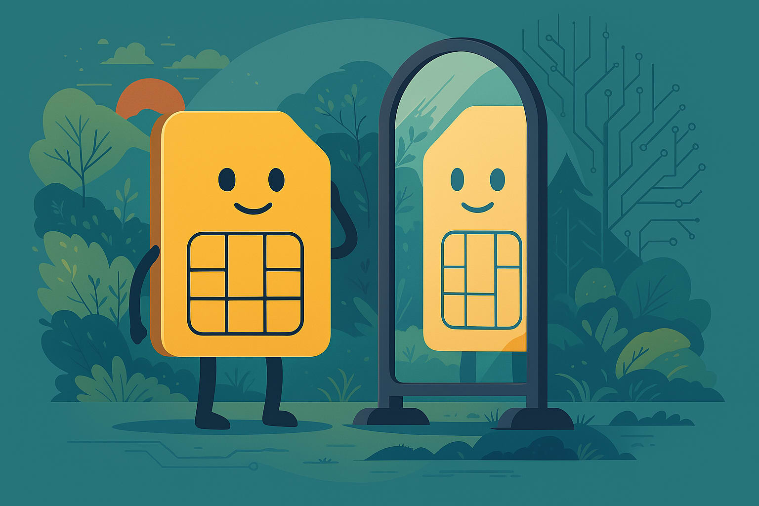 סים כפול: שני סימים או יותר, על אותו מספר טלפון במחיר אקסטרה [דף מידע]