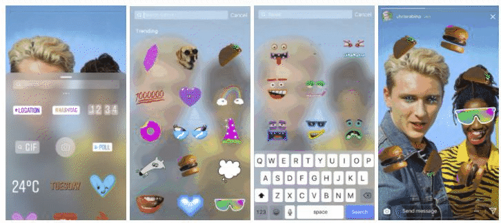 Instagram Supports Text-Only Stories And GIFs, As Well As Uploads From ...
