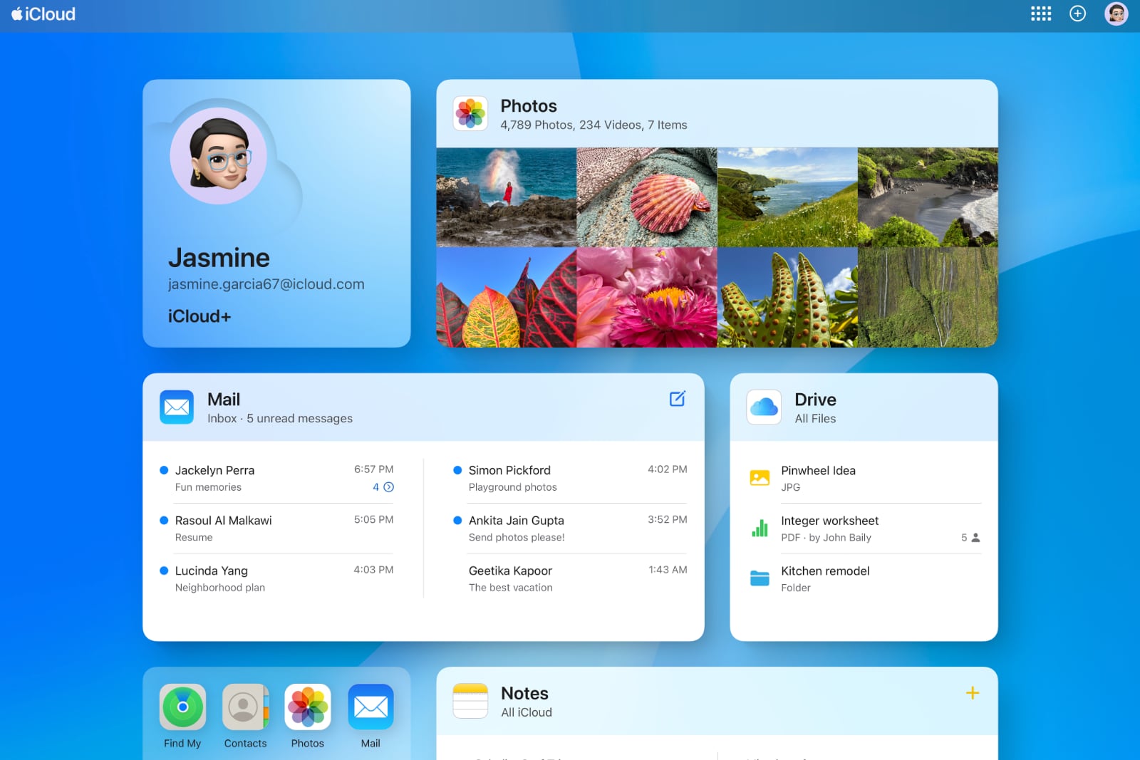 Apple Redesigned Its iCloud Website With Customizable Tiles, And More | Eyerys