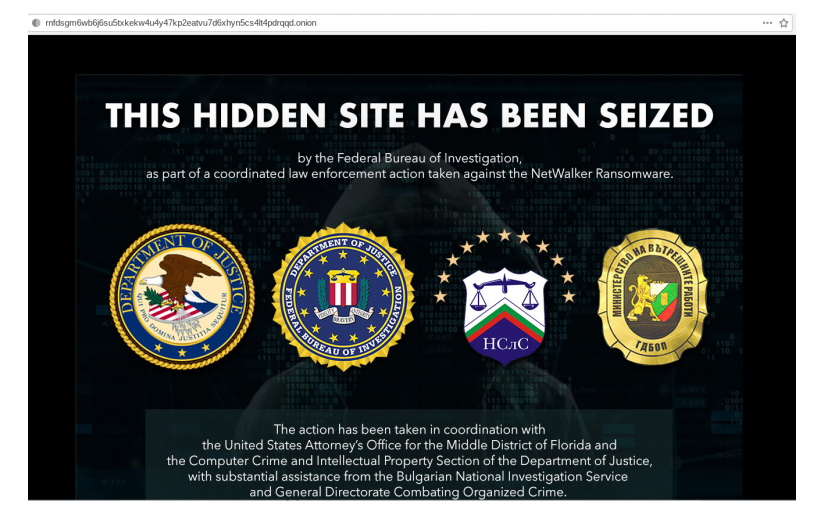 Joint Operation Between The U.S. And Bulgaria Disrupted The NetWalker ...