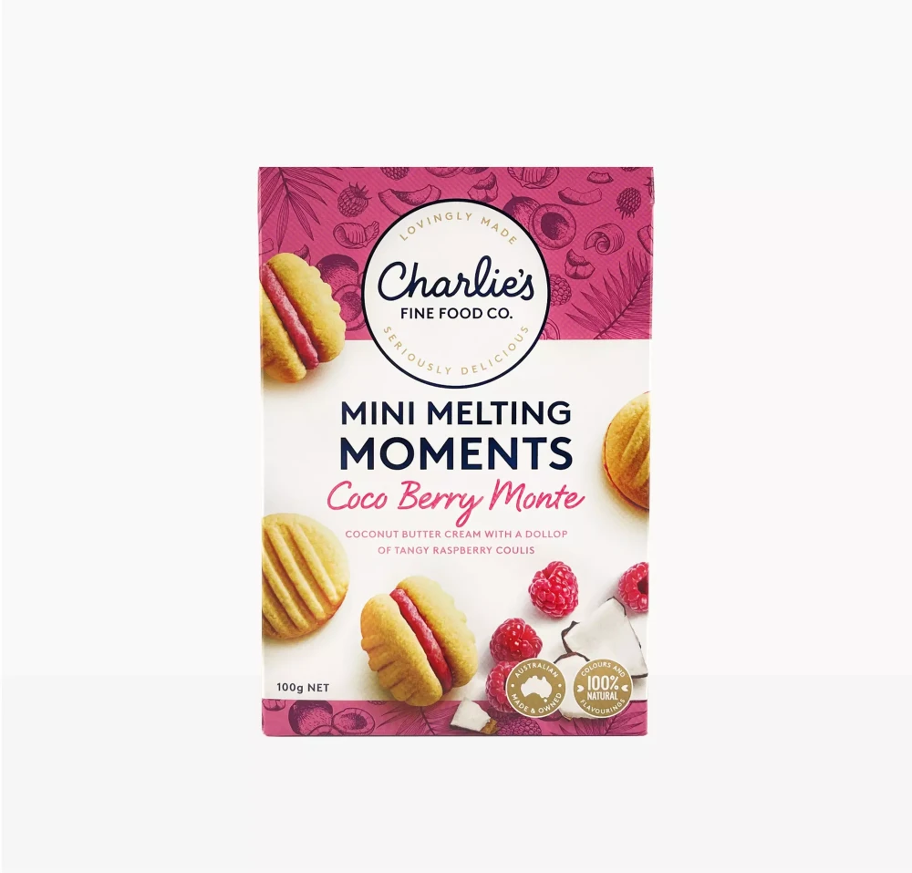 Coco Berry Monte Mini Melting Moments