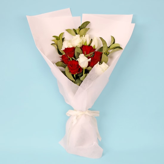 Twelve Roses Bouquet