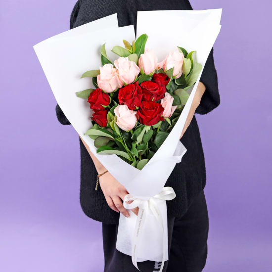 Twelve Roses Bouquet
