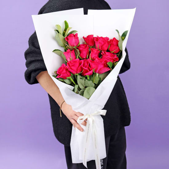 Twelve Roses Bouquet