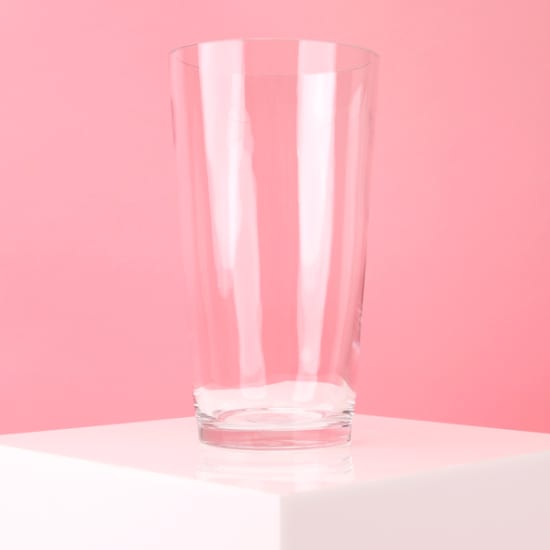 Glass Conical Vase