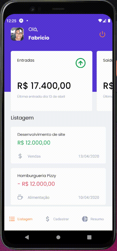 GitHub - fabricioig863/gofinances