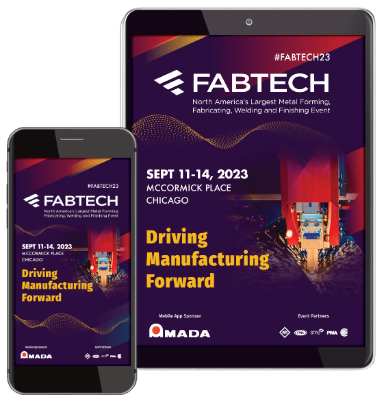 Navigate the Show Floor with the FABTECH Mobile App / FABTECH