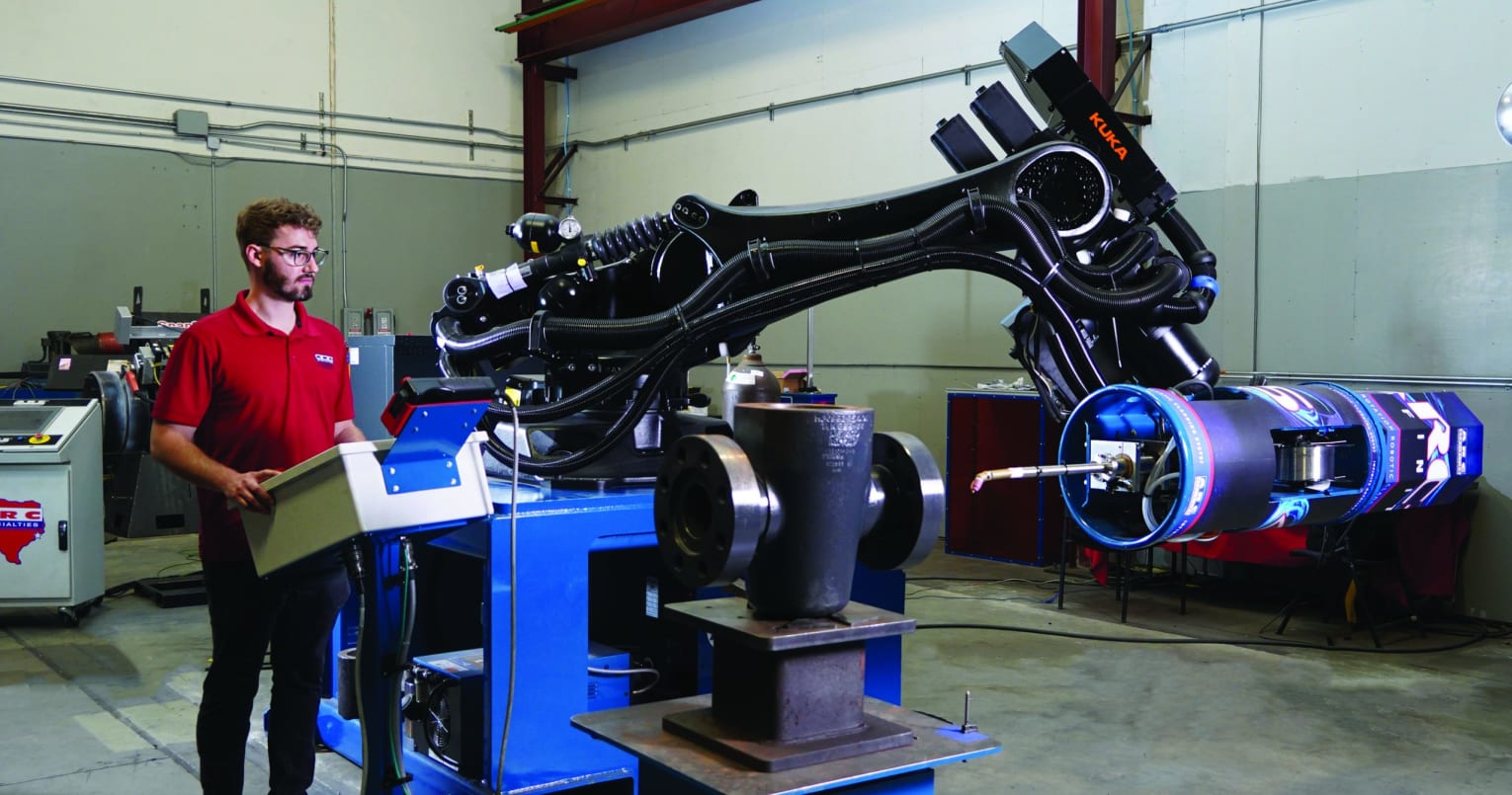 Controlling a 7-Axis Robot for Continuous Internal Bore Welding / FABTECH