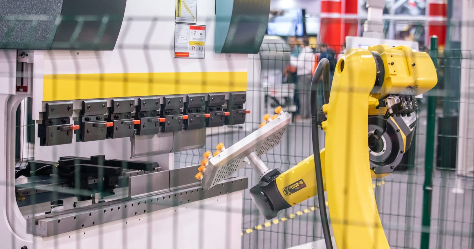 Together, industrial and collaborative robotics would expand automation ...