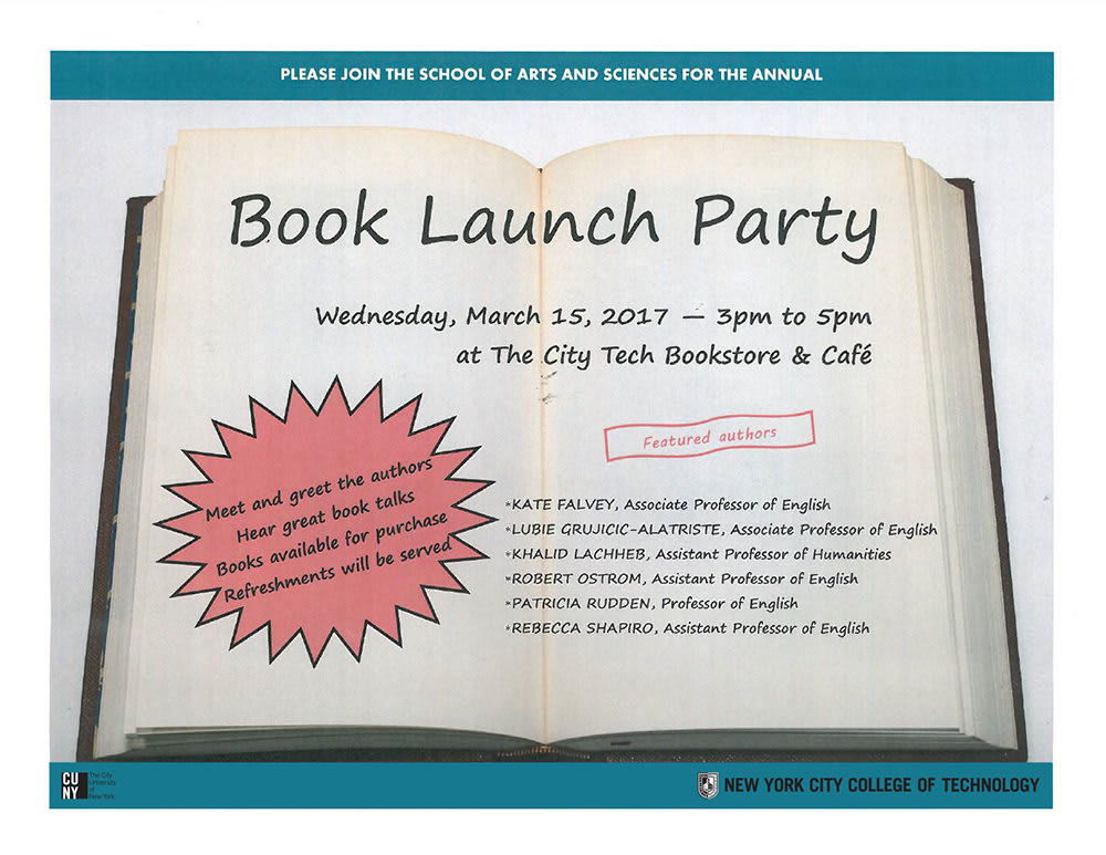 Book Launch Party | Faculty Commons