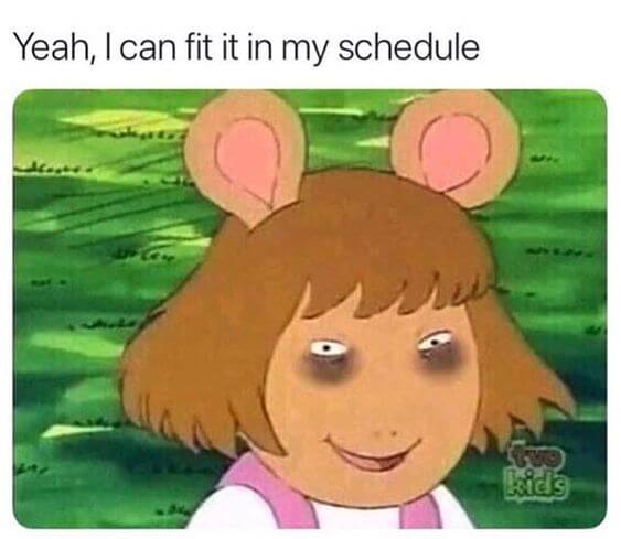 So Sleepy At Work Funny