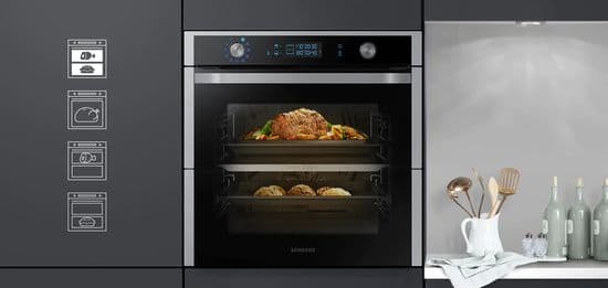 Innovative built-in Samsung Dual Cook Flex Oven with SmartThings ...