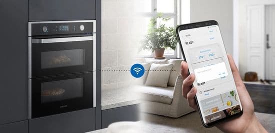 Innovative built-in Samsung Dual Cook Flex Oven with SmartThings ...