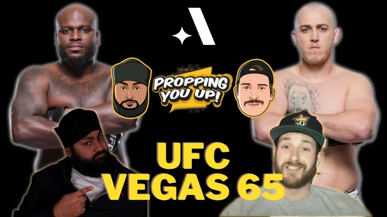 Propping You Up: UFC Vegas 65 Predictions and Props - The AllStar
