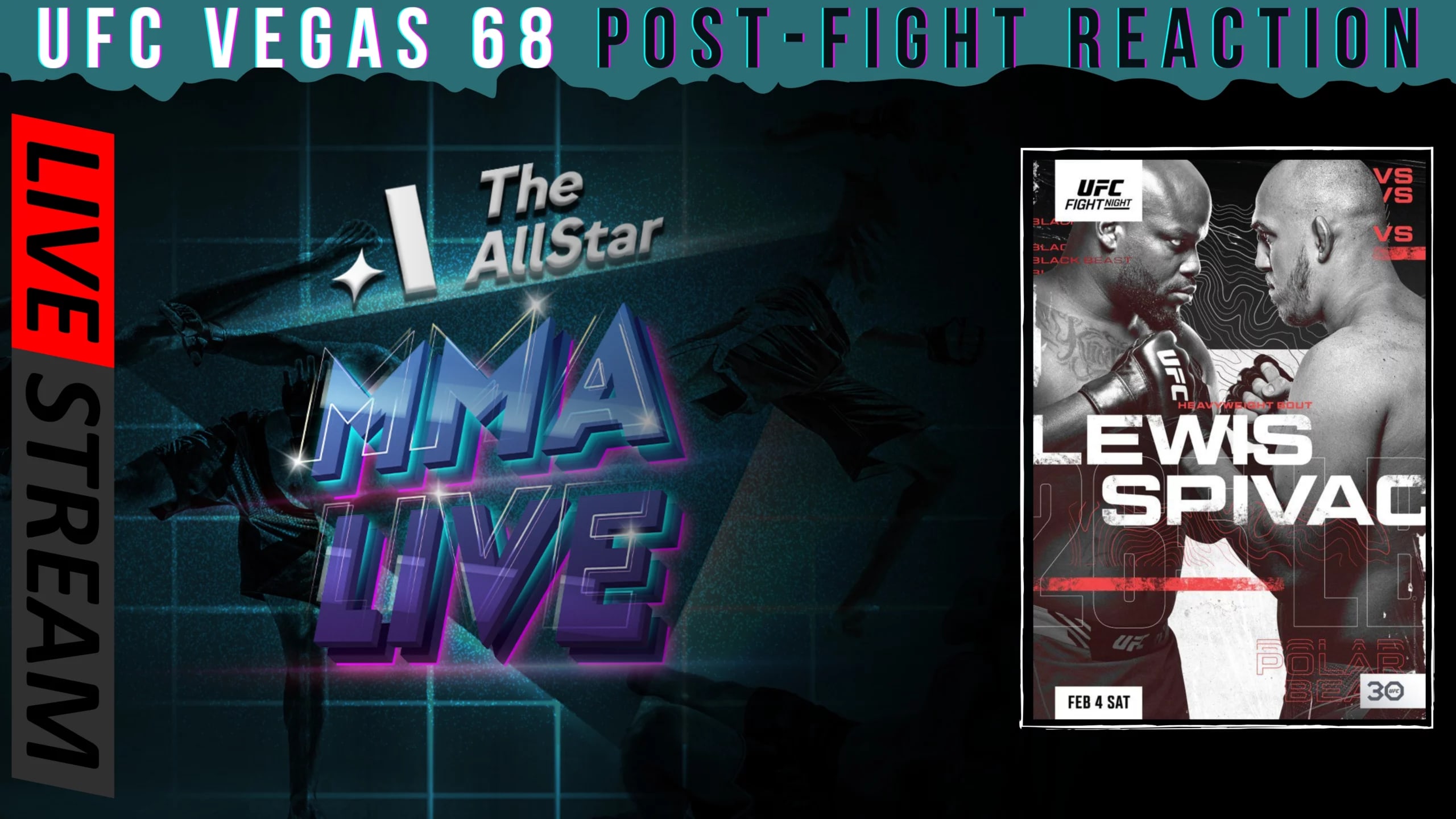 The AllStar MMA Live Show: UFC Vegas 68/Road To UFC Reaction, Recap ...