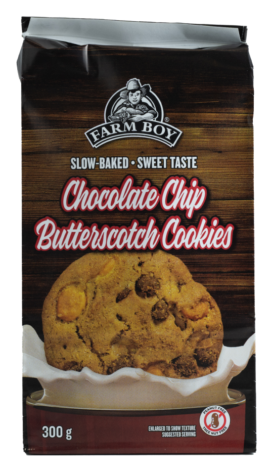 Farm Boy™ Chocolate Chip Butterscotch Cookies (300 g) | Farm Boy