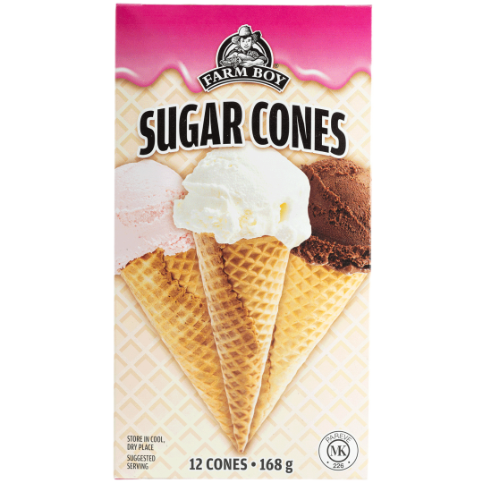 Farm Boy™ Sugar Cones (168 g) | Farm Boy