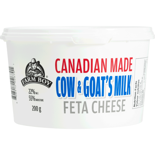 Farm Boy™ Cow and Goat Feta Cheese (200 g) | Farm Boy
