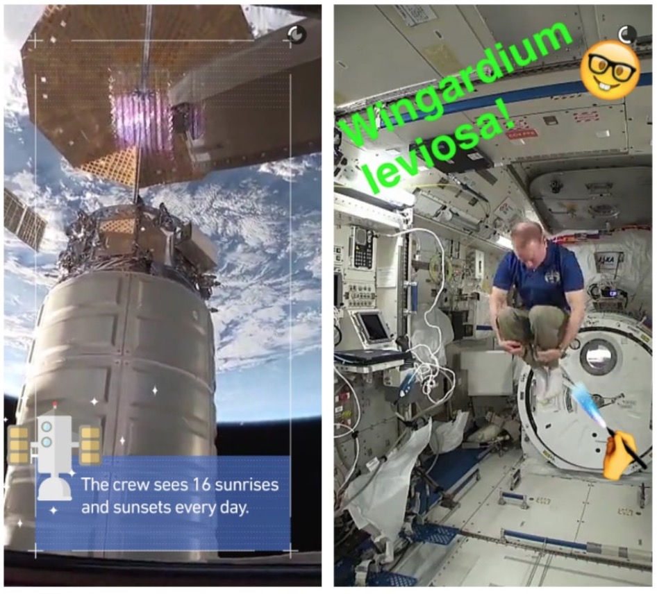 NASA's Snapchat Live Story lets you see what a day on the ISS is like ...