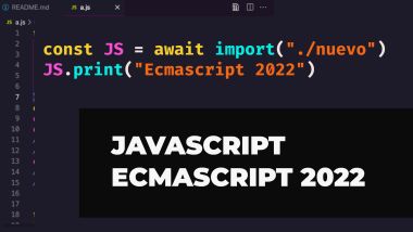 Ecmascript 2022 | Fazt Web