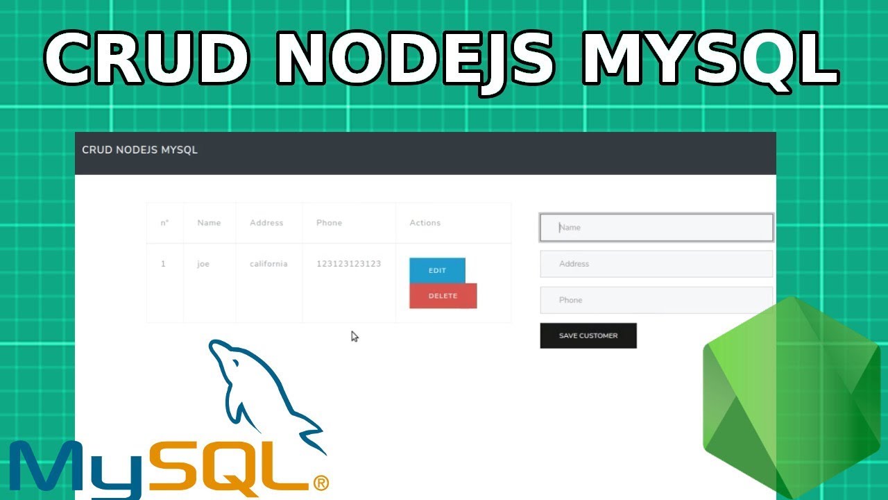 Nodejs (Express) y MySQL CRUD | Fazt Web Nodejs (Express) y MySQL CRUD | Fazt Web
