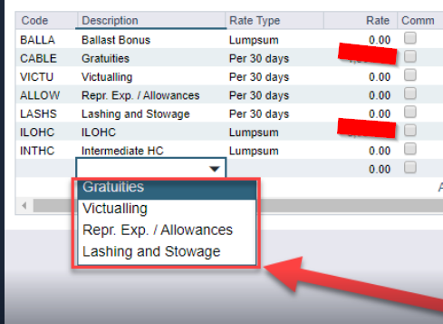 TC bill codes - ability to create new/manual bill codes - Veson ...
