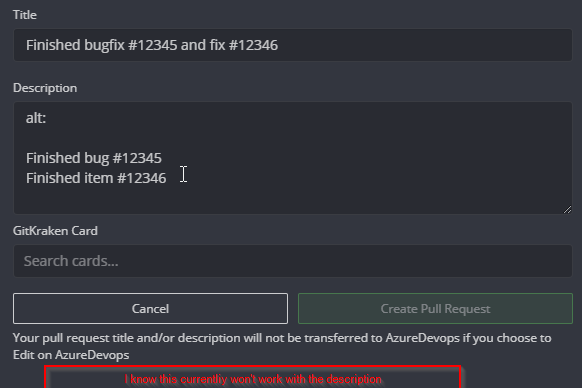 Link Workitems In Azure Devops Automatically To Commits Or Pullrequests Gitkraken