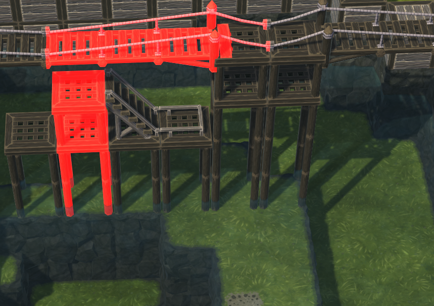 Can't delete platform without deleting neighboring windmill ...