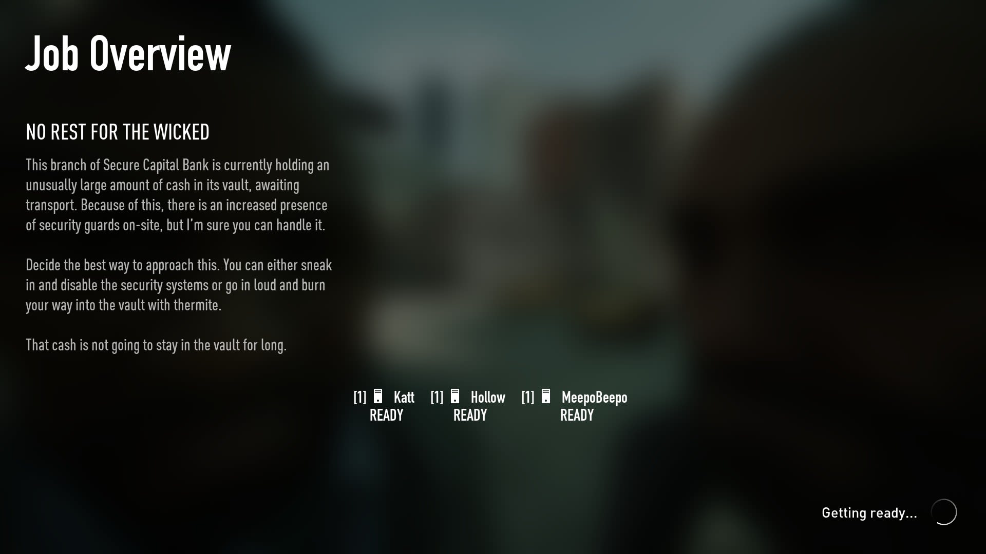 [Bug] Matchmaking/Lobby errors & issues - PAYDAY 3