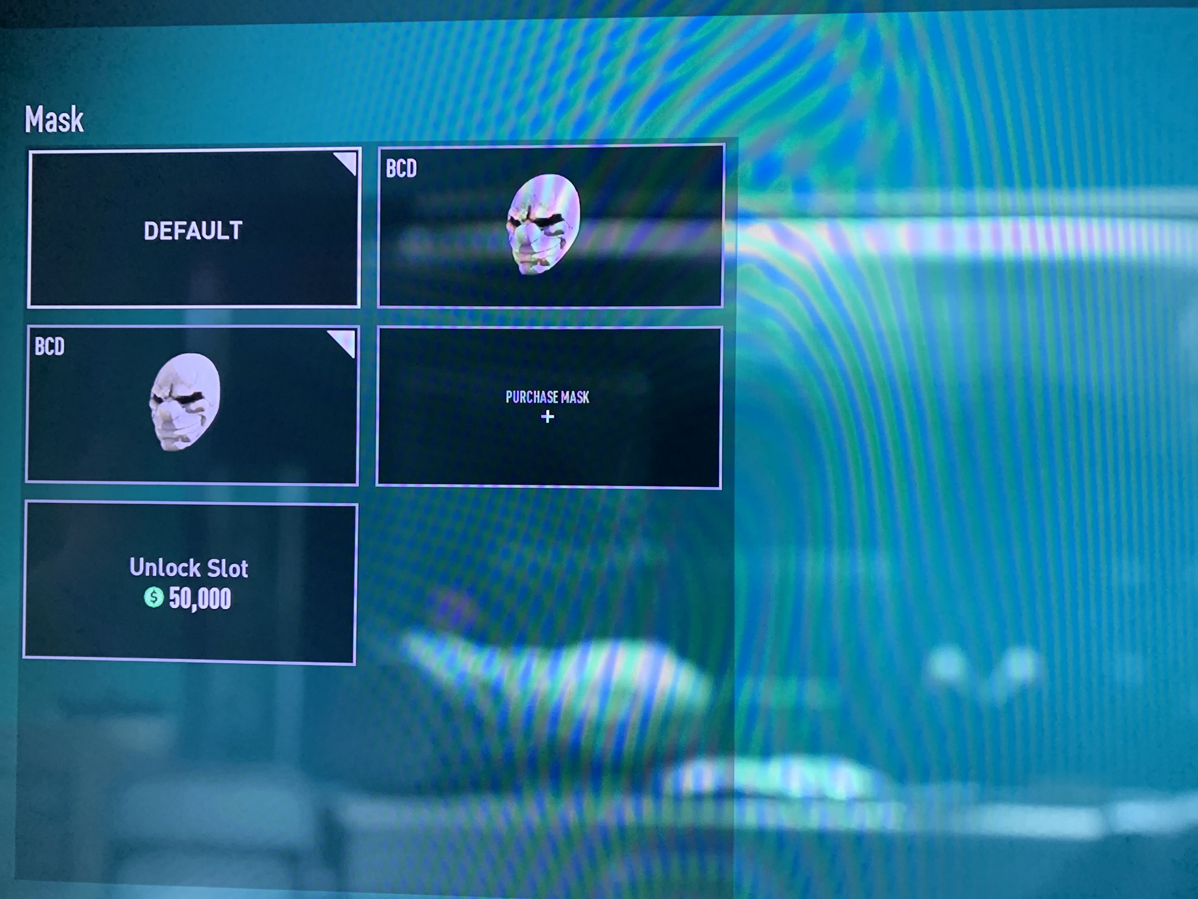 Purchased Masks, Suits, or Gloves do not appear in Inventory - PAYDAY 3