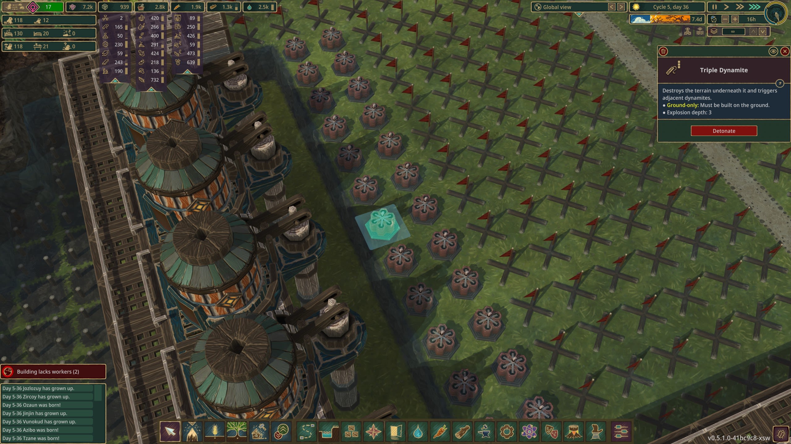 Double and triple Dynamite (x2, x3) should only be placeable when there ...