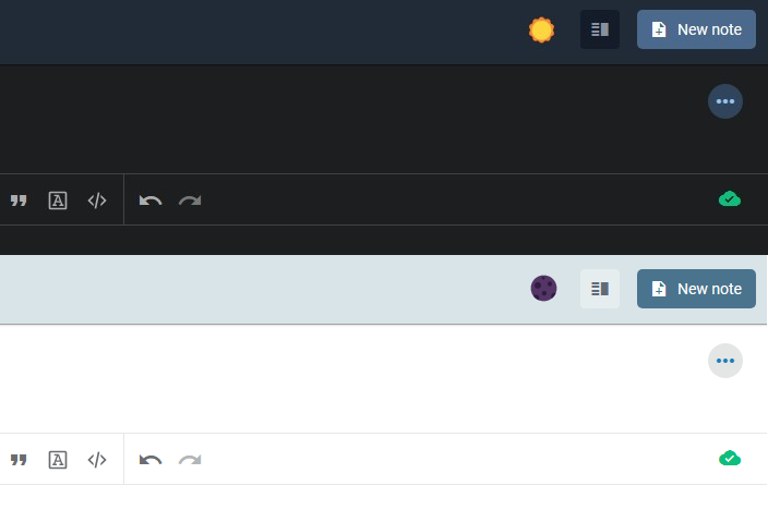 A Faster Way To Toggle Between Lightdark Mode Ui Amplenote