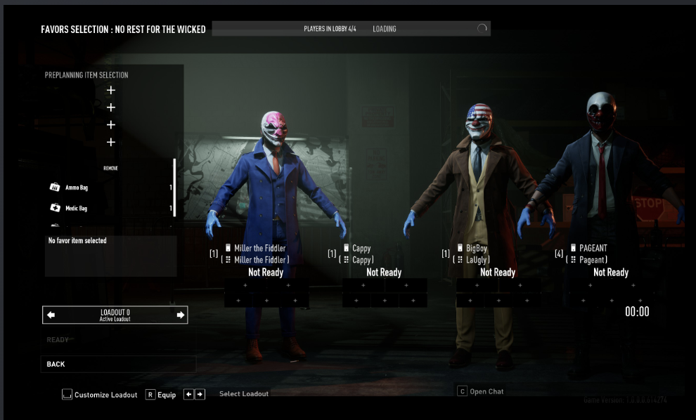 [Bug] Matchmaking/Lobby errors & issues - PAYDAY 3