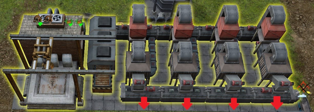 Waste Sorting Plant needs four outputs - Captain of Industry