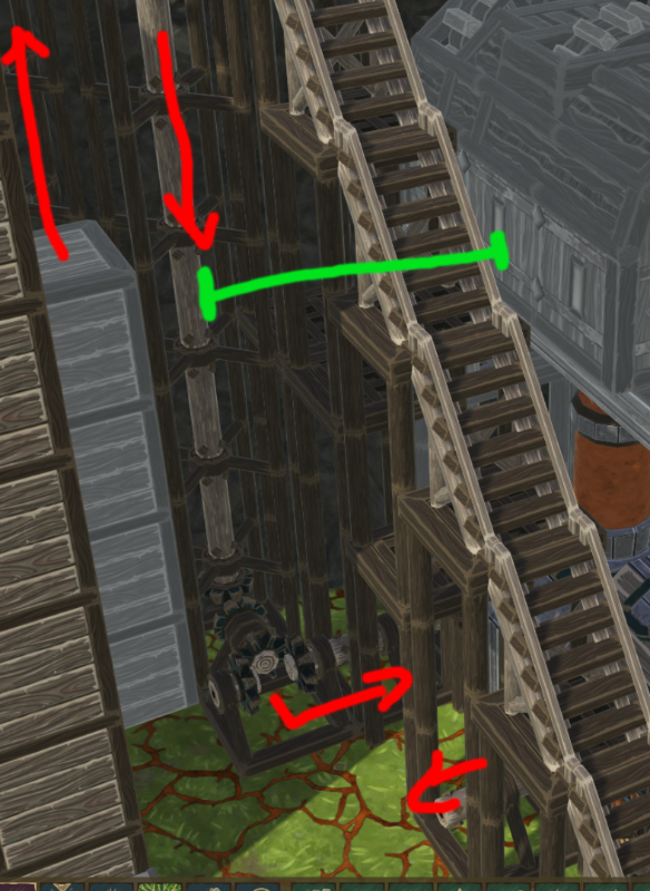 More Vertical power shaft Junctions, T and Cross vertical connections ...