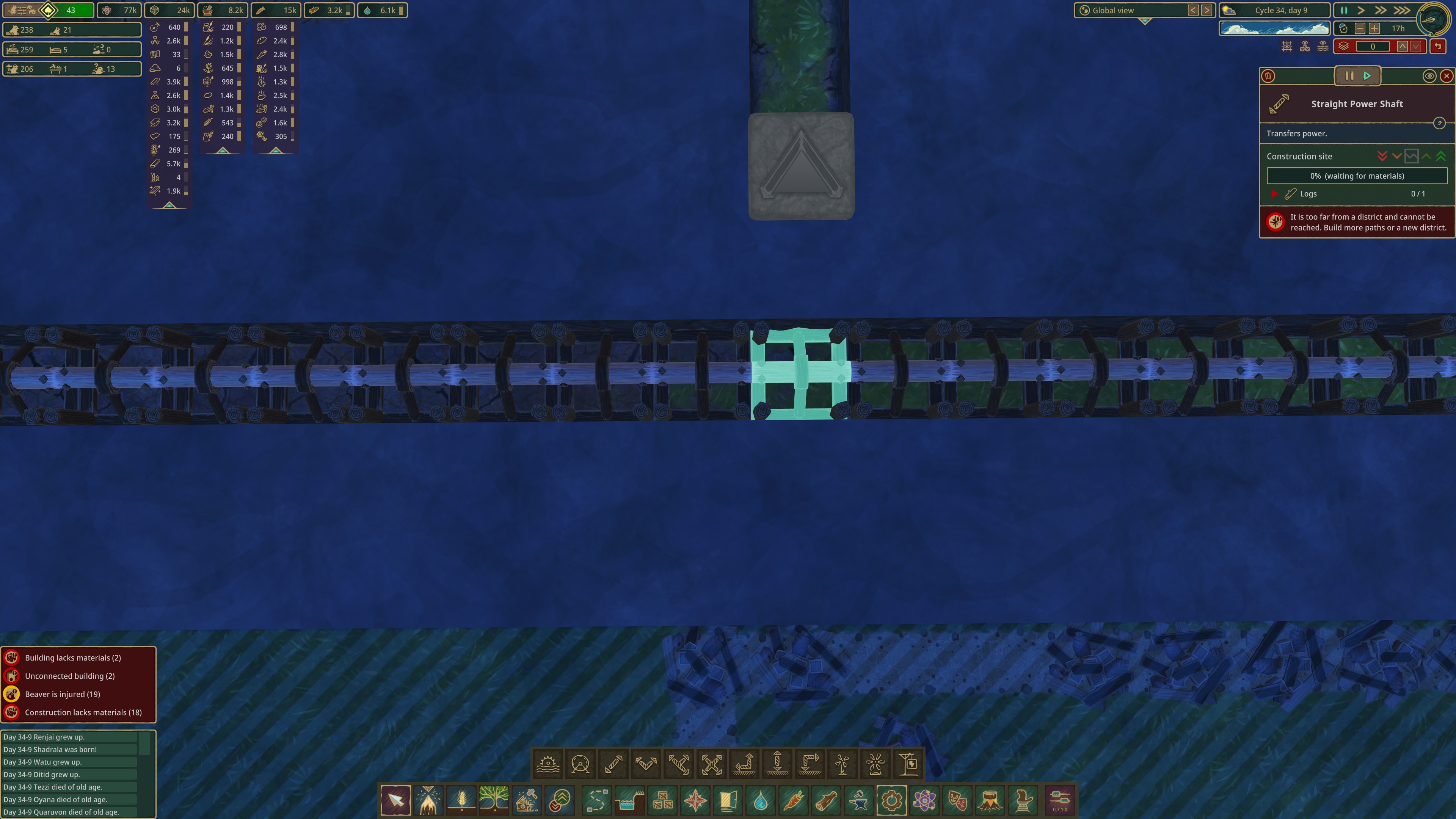 Build Through Terrain Blocks - Timberborn – Bugs and Suggestions