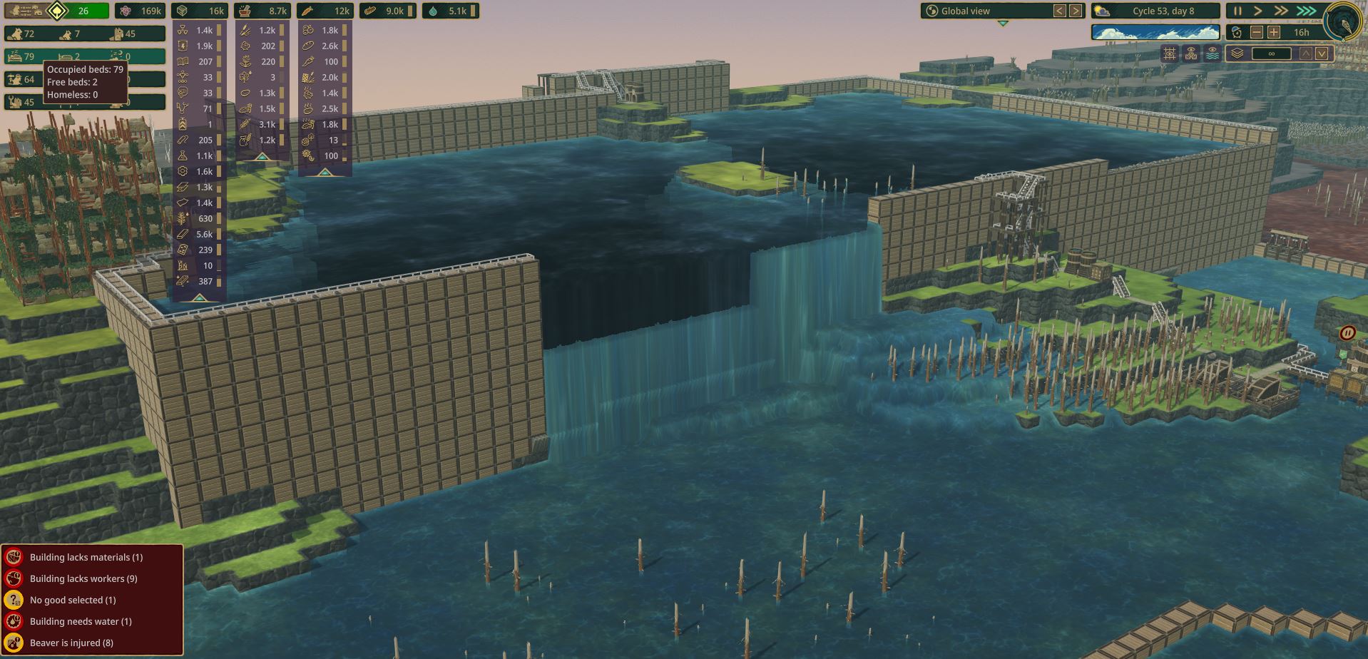 Water level in constructed trough/pipe wrong - Timberborn – Bugs and ...