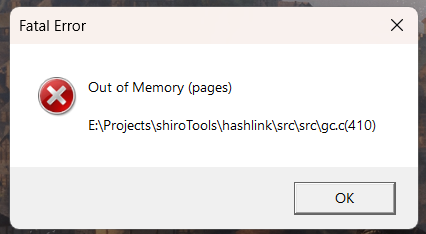 Systematic out of memory error when loading a saved game - Wartales