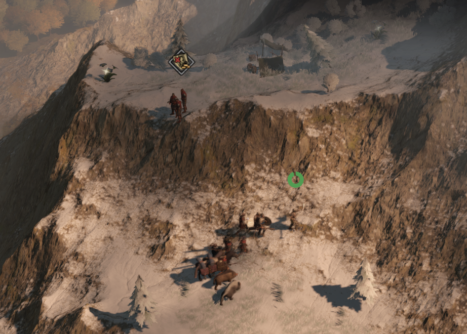 Tiltren Bounty spawning on inaccessible ledge - Wartales