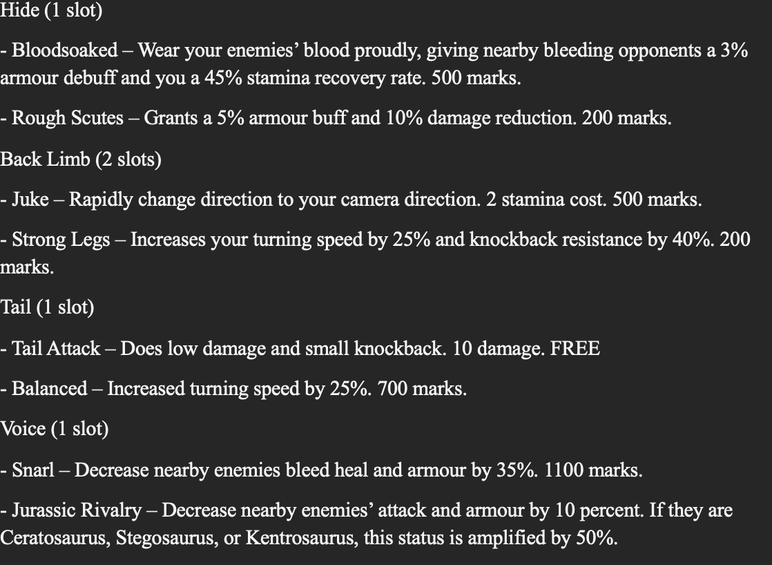 Allosaurus TLC Suggestions - Model and Ability Rework - Path of Titans