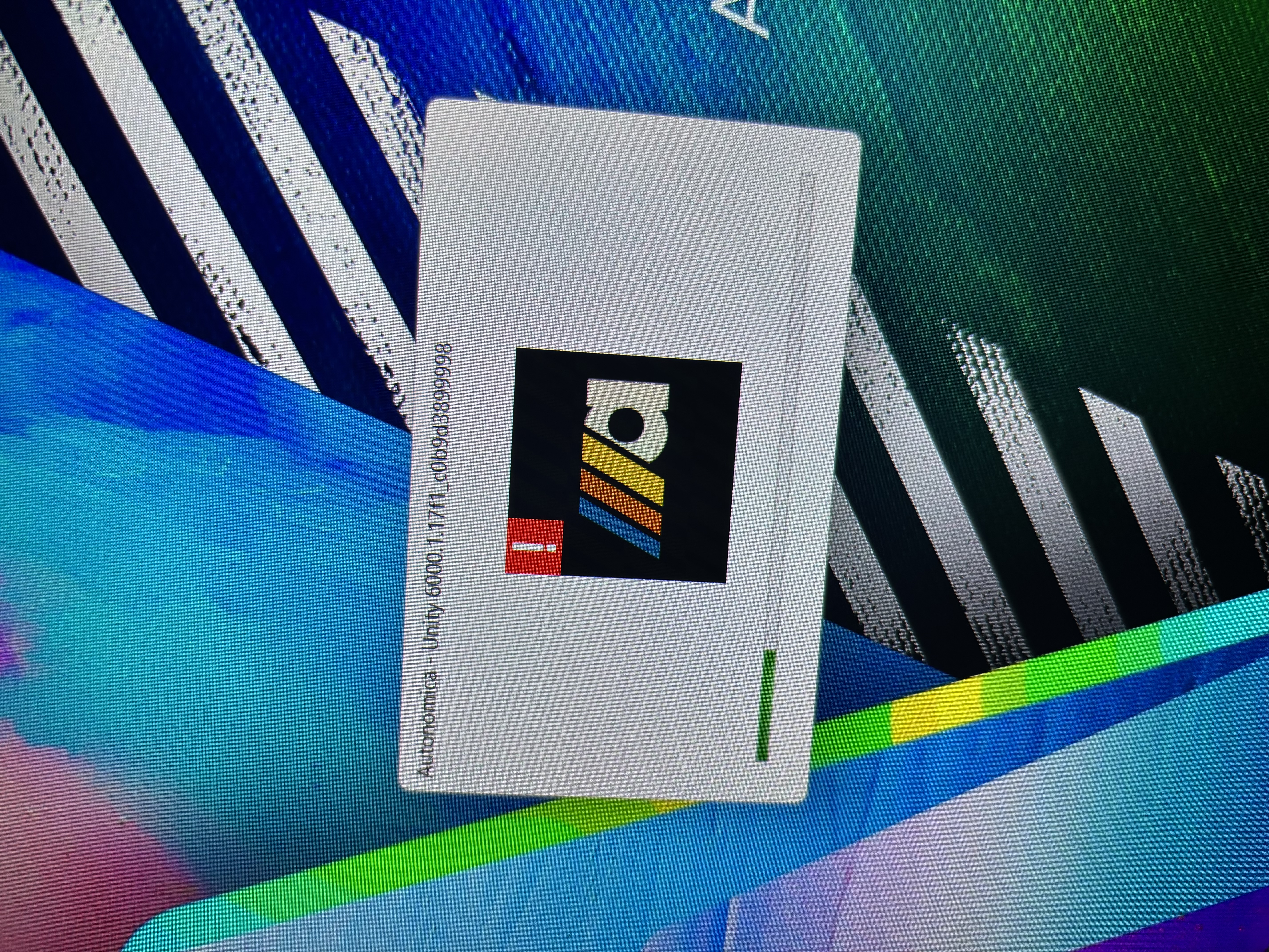 Game Menu -> Loading save game -> freeze - Autonomica Bug Portal