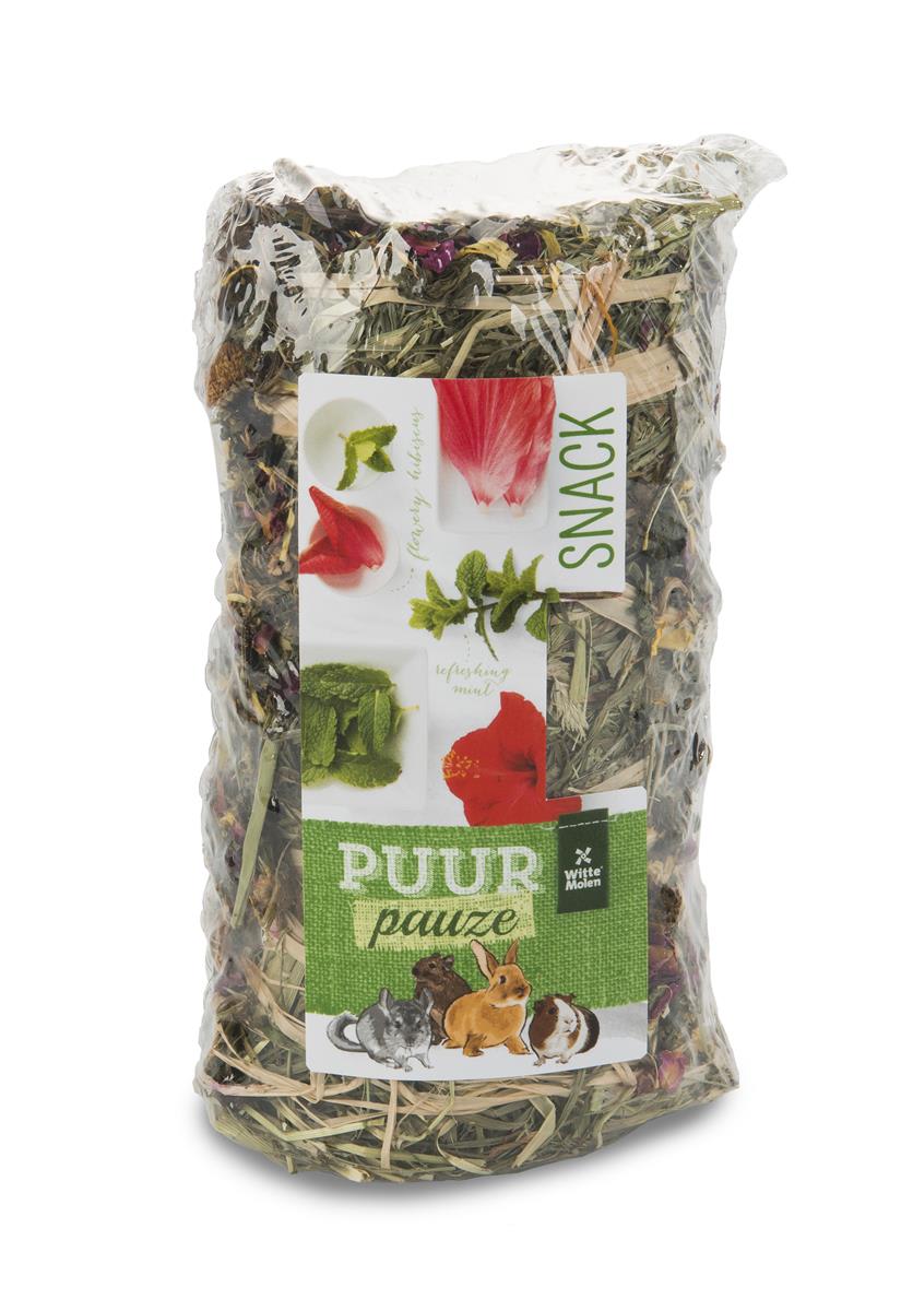 Puur Høyrull Gnager M/Hibiscus (Blomster) & Mint 200g Velkommen