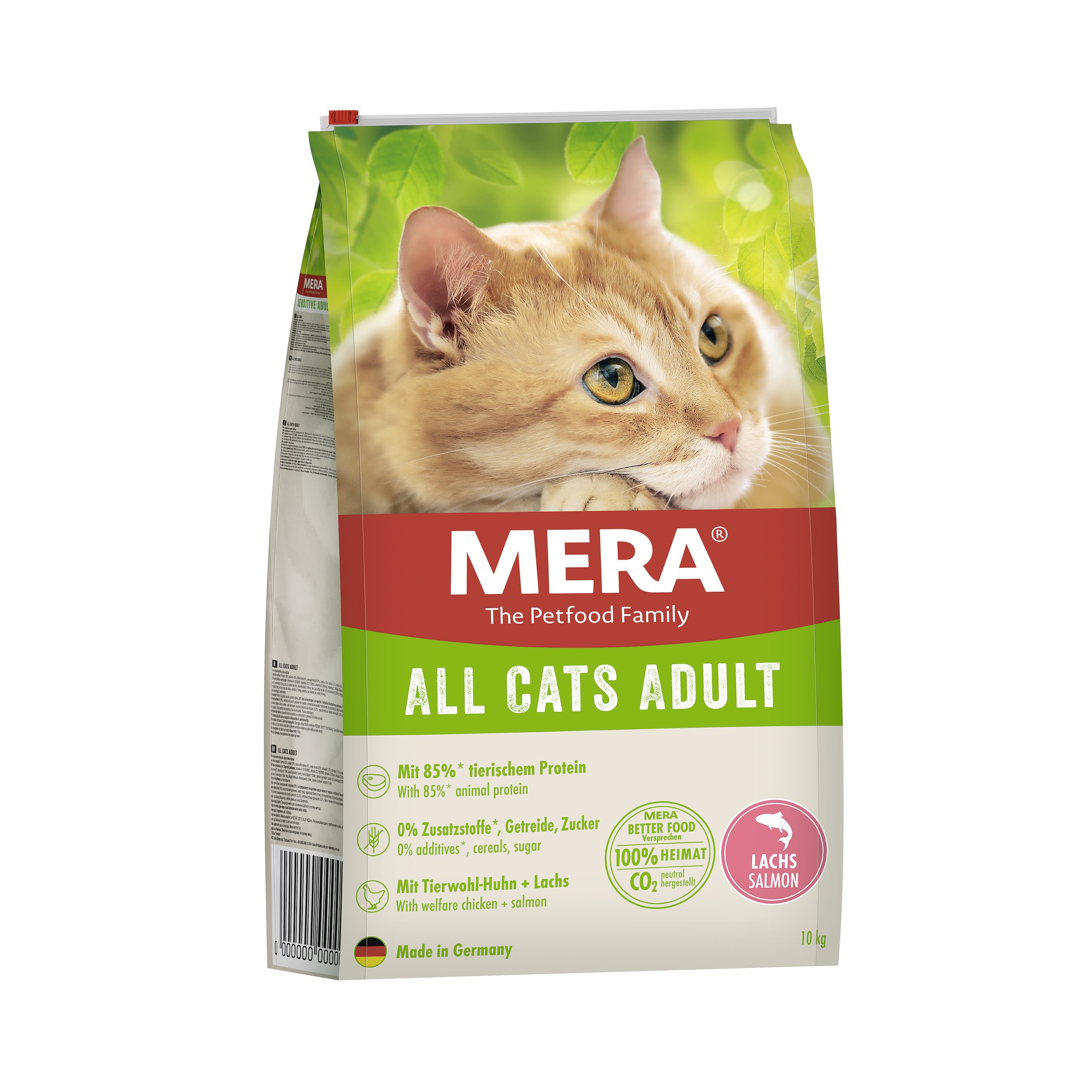 Meracat MERA All Cats Adult Kylling & Laks 10Kg Velkommen