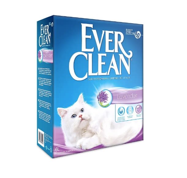 Kattesand Ever Clean Lavender 6L Velkommen
