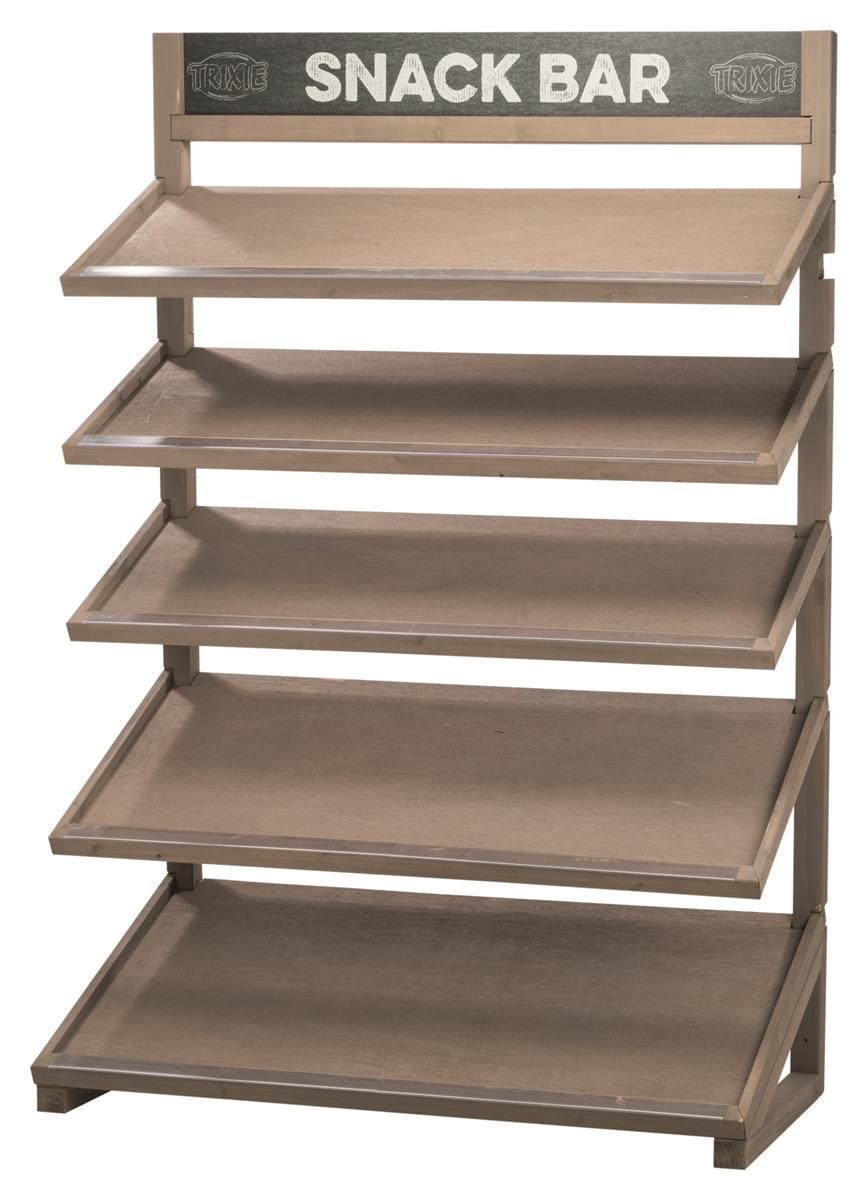 Snack Bar M/Hyller 127x59x185cm Velkommen