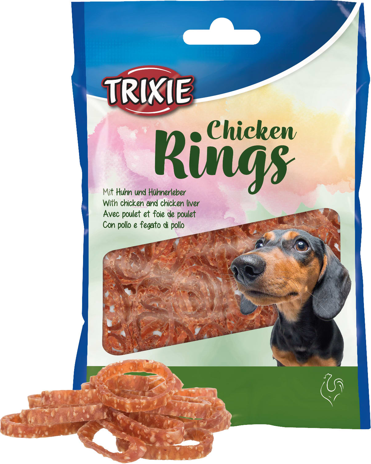 Chicken Rings M/Kylling og Kyllinglever 100g Velkommen