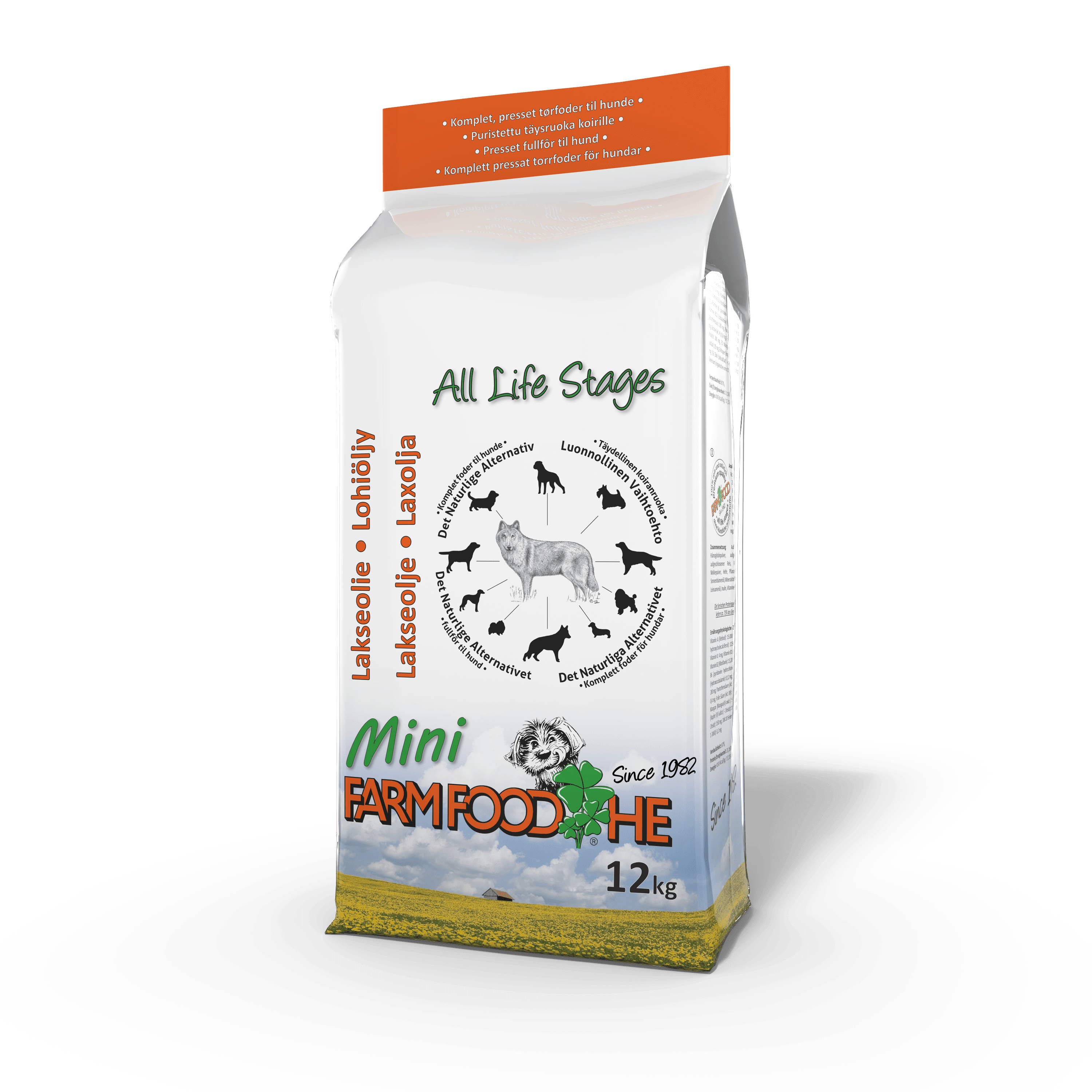 Farm Food HE Salmon Oil Mini 12kg Febo Norge